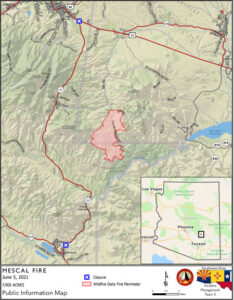Mescal Fire grows to nearly 8,000 acres - The Gila Herald