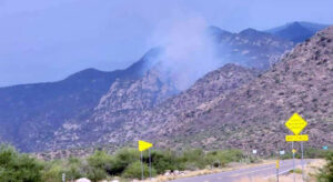Mother Nature starts and stops fire on Mount Graham - The Gila Herald