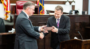 Changing of the guard: Jeremy O. Ford is sworn in as the new Greenlee ...