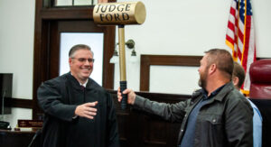 Changing of the guard: Jeremy O. Ford is sworn in as the new Greenlee ...